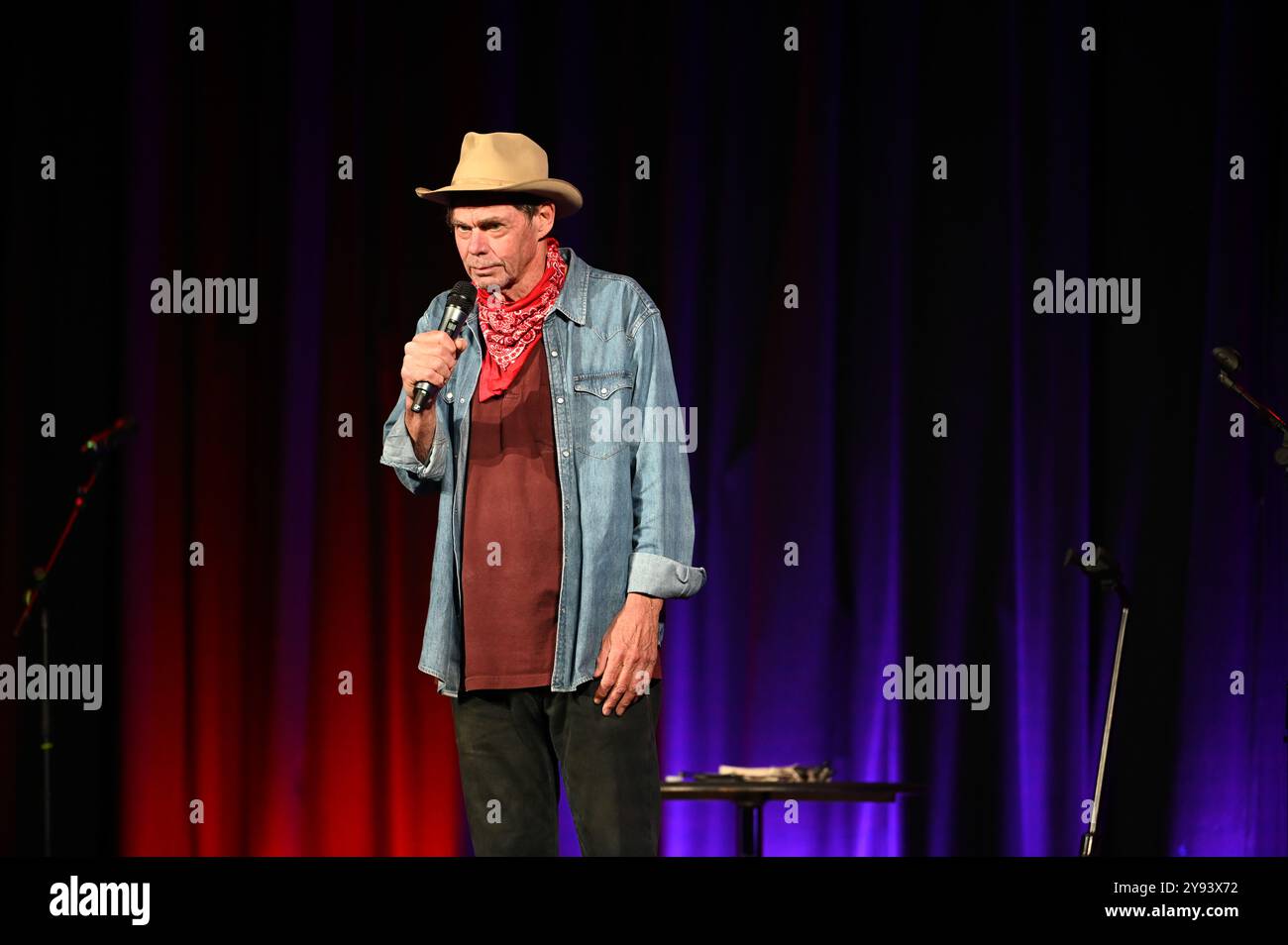 American comedian, writer and documentary maker Rich Hall is pictured ...