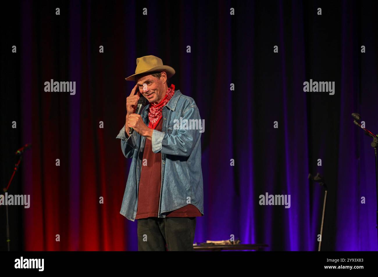 American comedian, writer and documentary maker Rich Hall is pictured ...