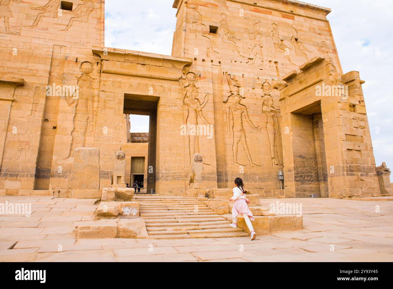 Temple of Isis, Temple of Philae, UNESCO World Heritage Site, Agilkia ...
