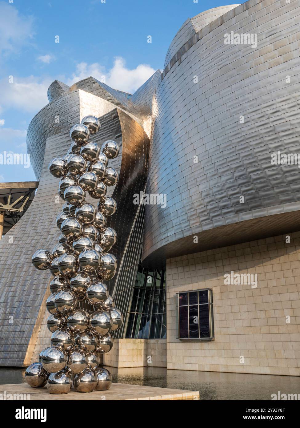 Tall Tree and the Eye, a sculpture by Anish Kapoor, outside the ...