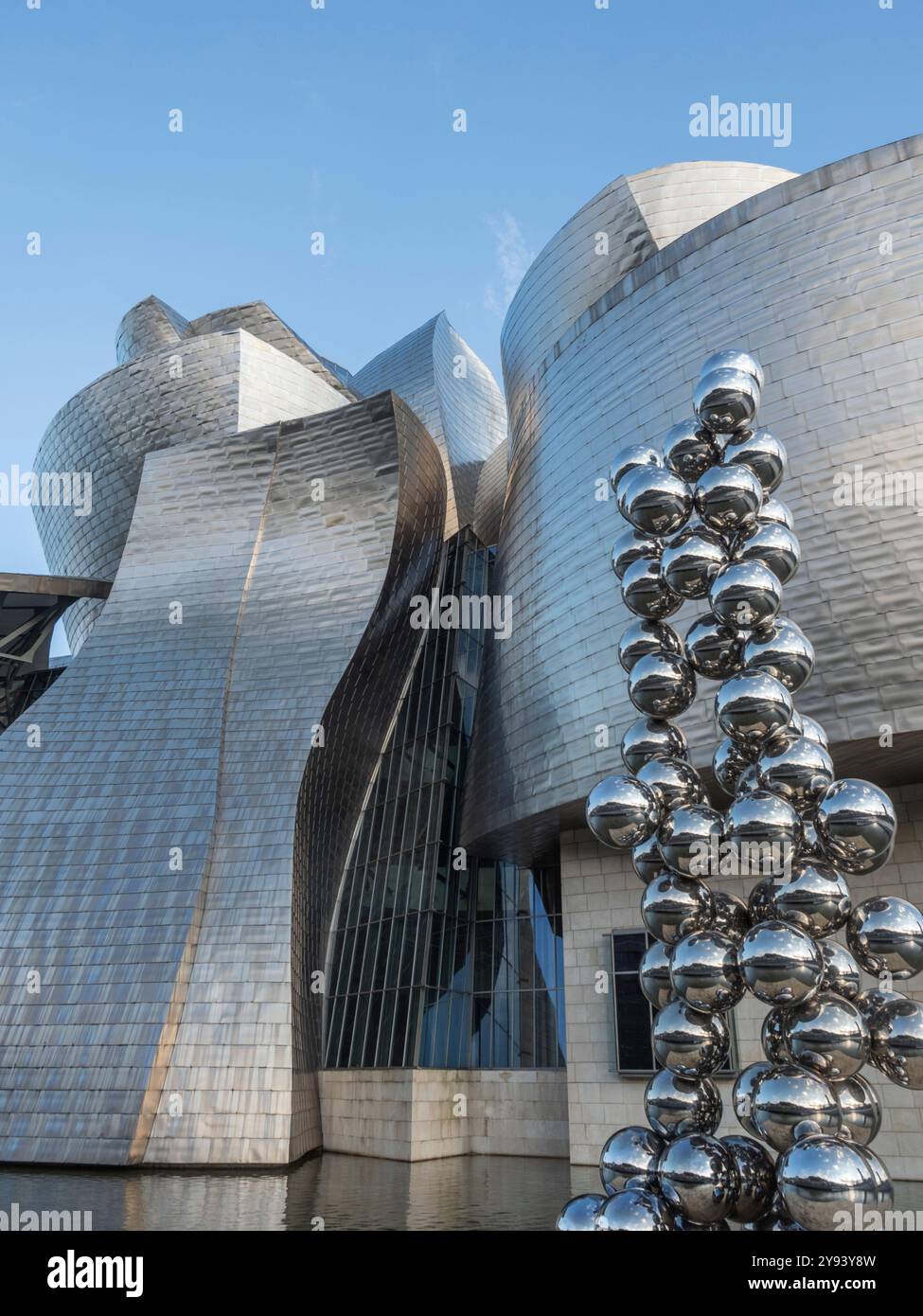 Tall Tree and the Eye, a sculpture by Anish Kapoor, outside the ...