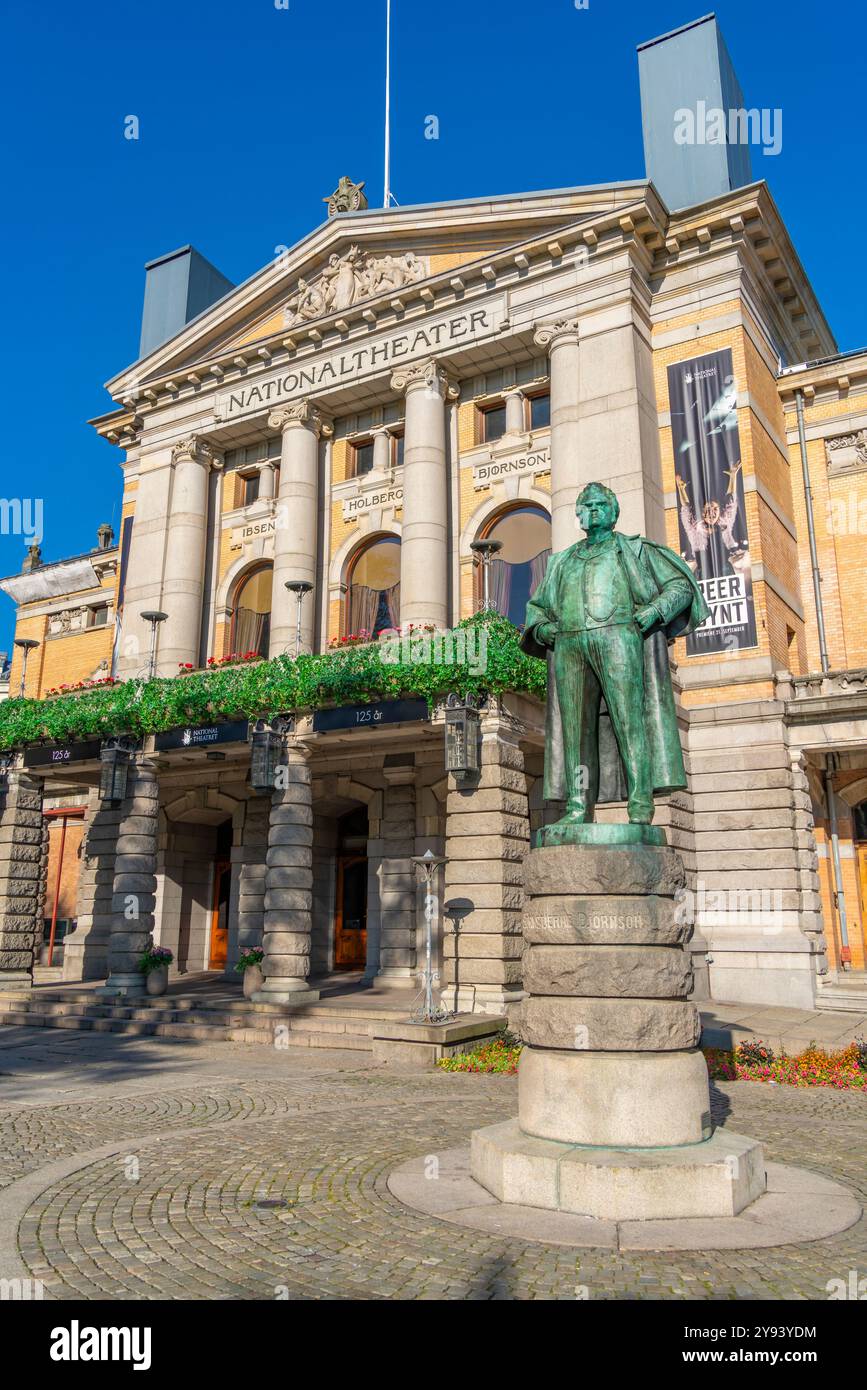 Statue bjornstjerne bjornson hi-res stock photography and images - Alamy