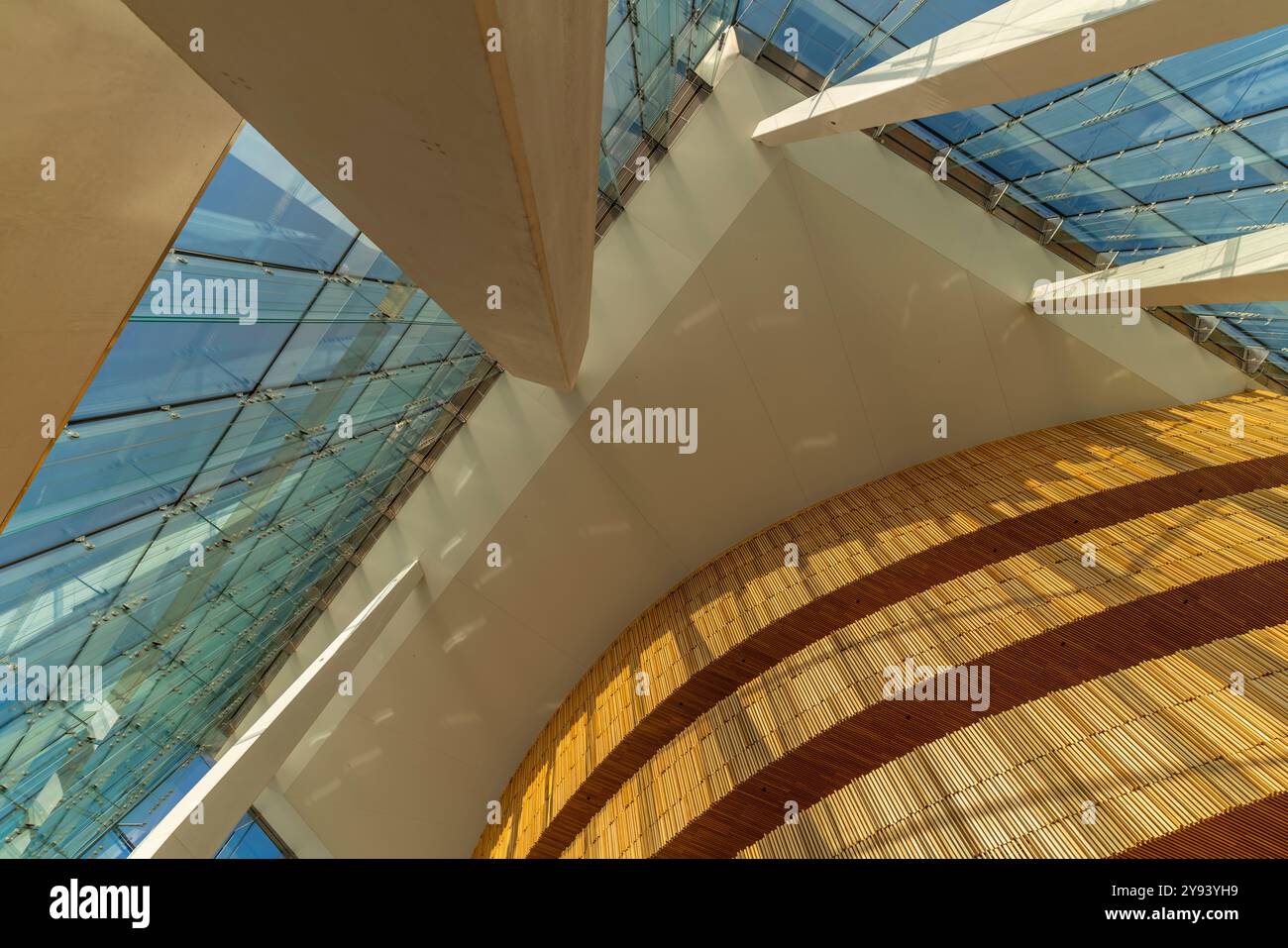 Oslo opera house ceiling hi-res stock photography and images - Alamy