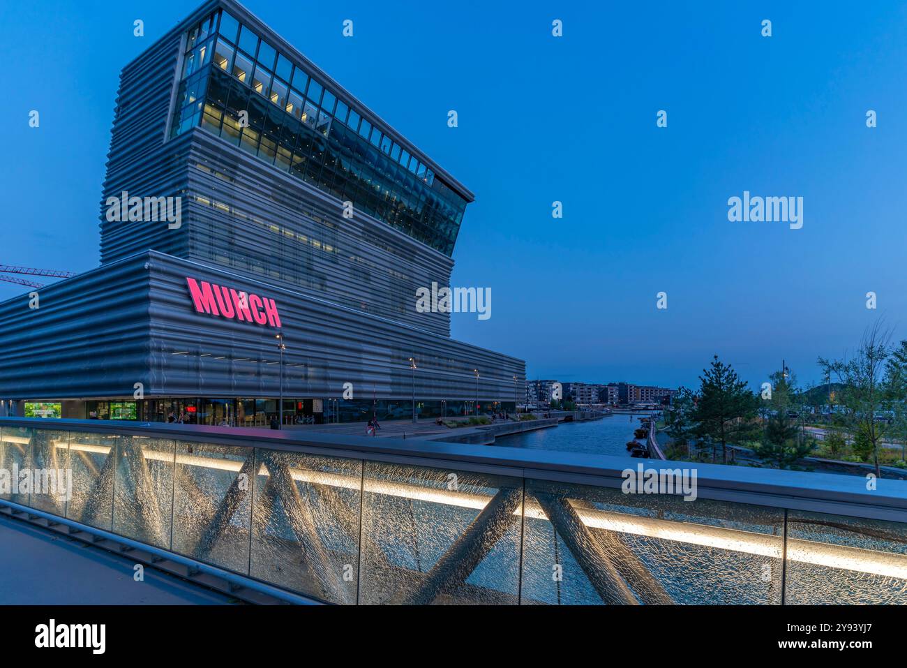 Skyline munch museum oslo city hi-res stock photography and images - Alamy