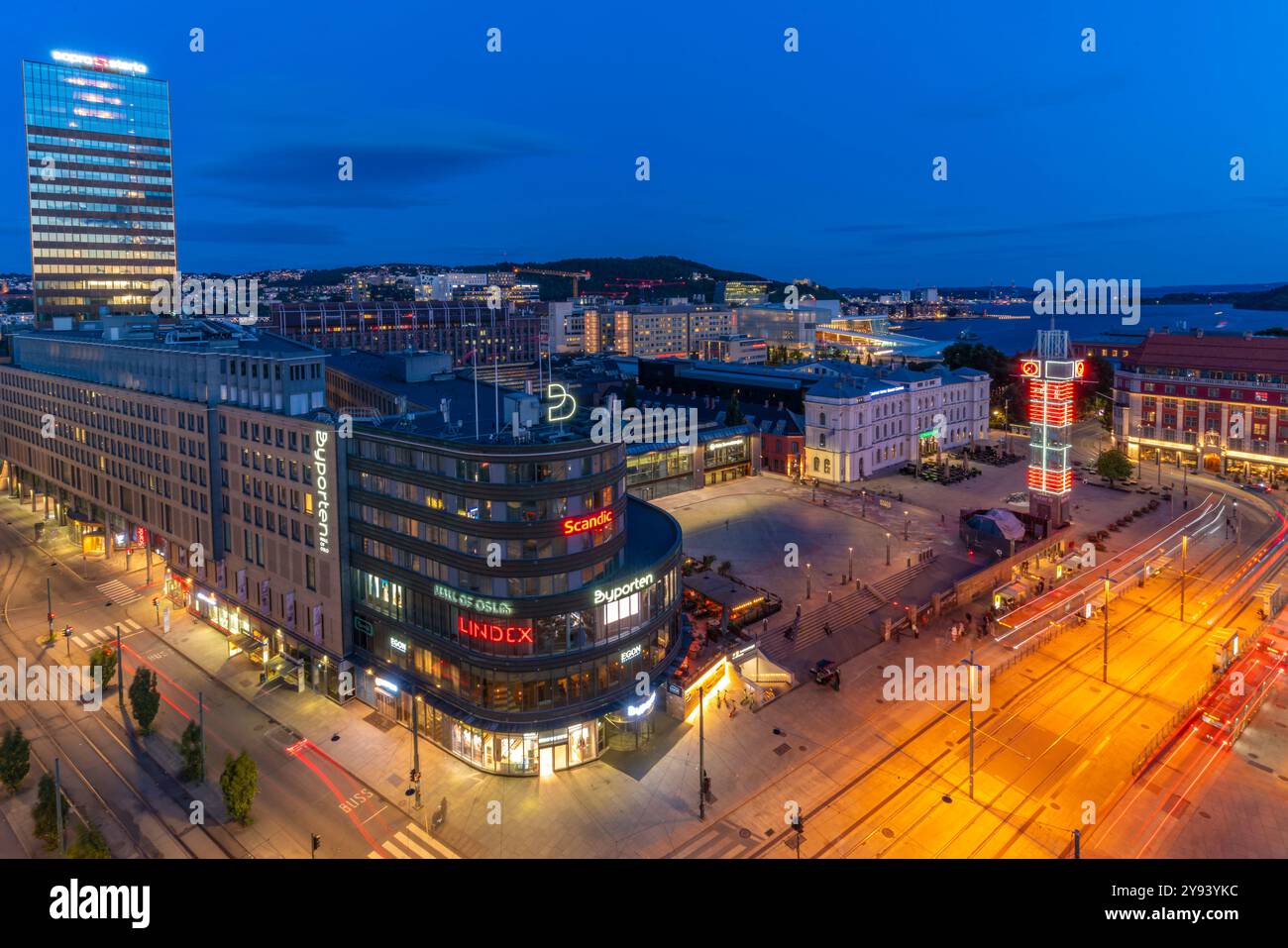 Oslo norway view cityscape hi-res stock photography and images - Alamy