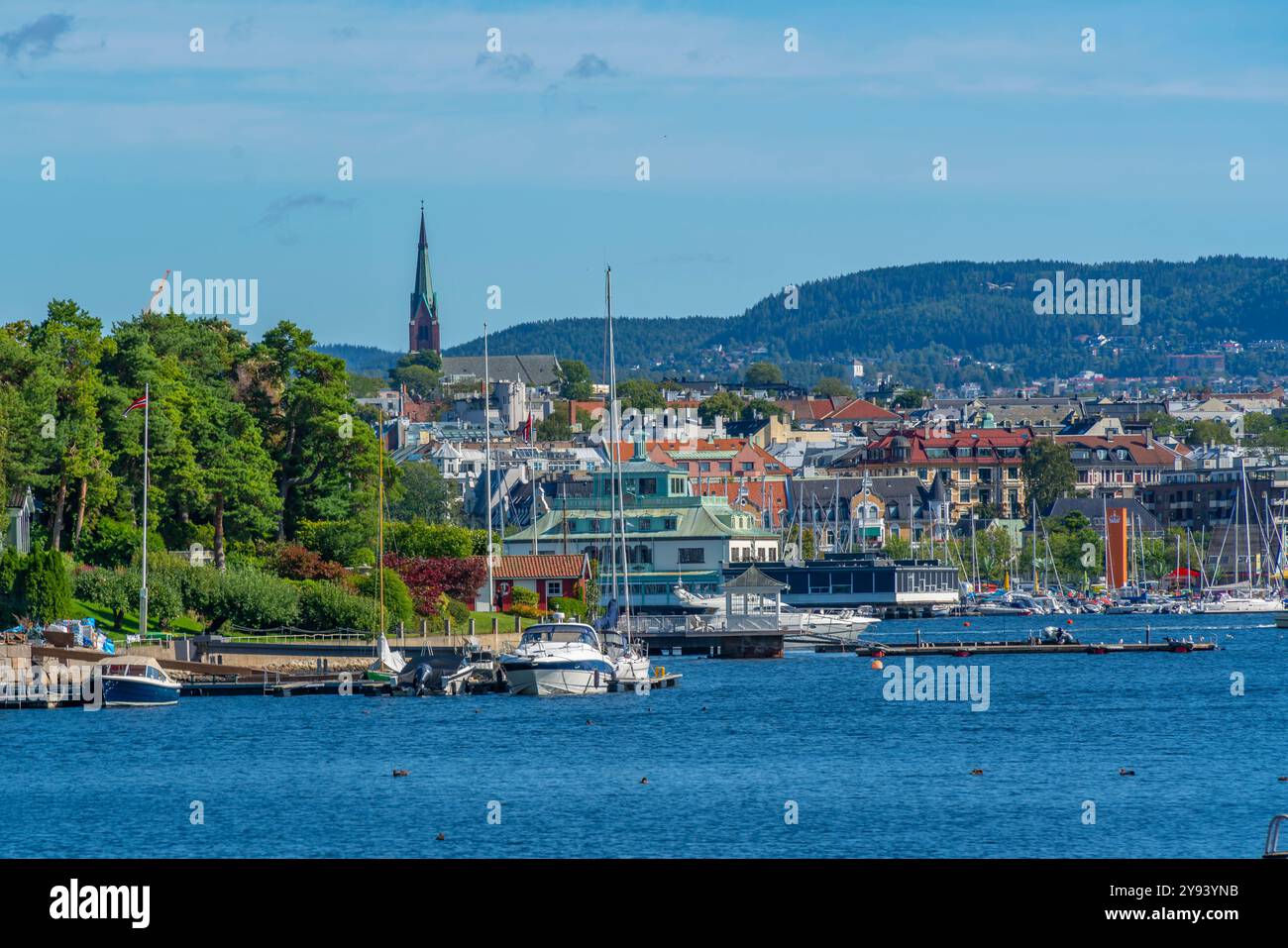 Oslo norway view cityscape hi-res stock photography and images - Alamy