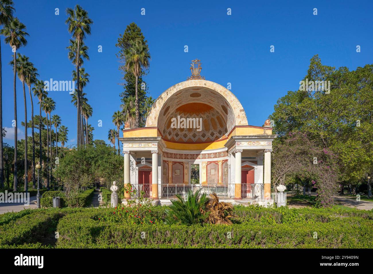Villa Giulia, Palermo, Sicily, Italy, Mediterranean, Europe Stock Photo ...