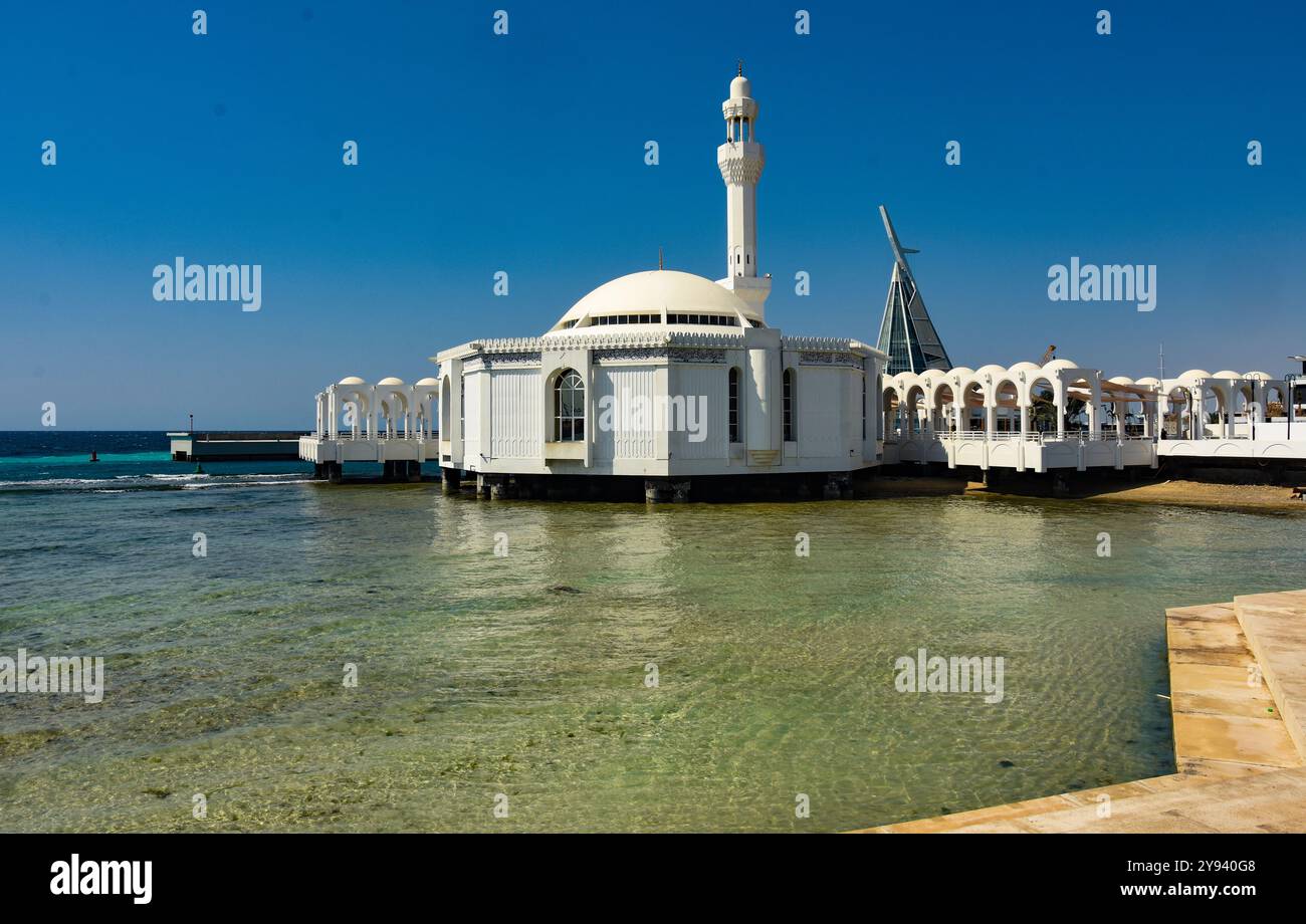 Masjid al Rahmah (Floating Mosque), Jeddah, Saudi Arabia, Middle East ...