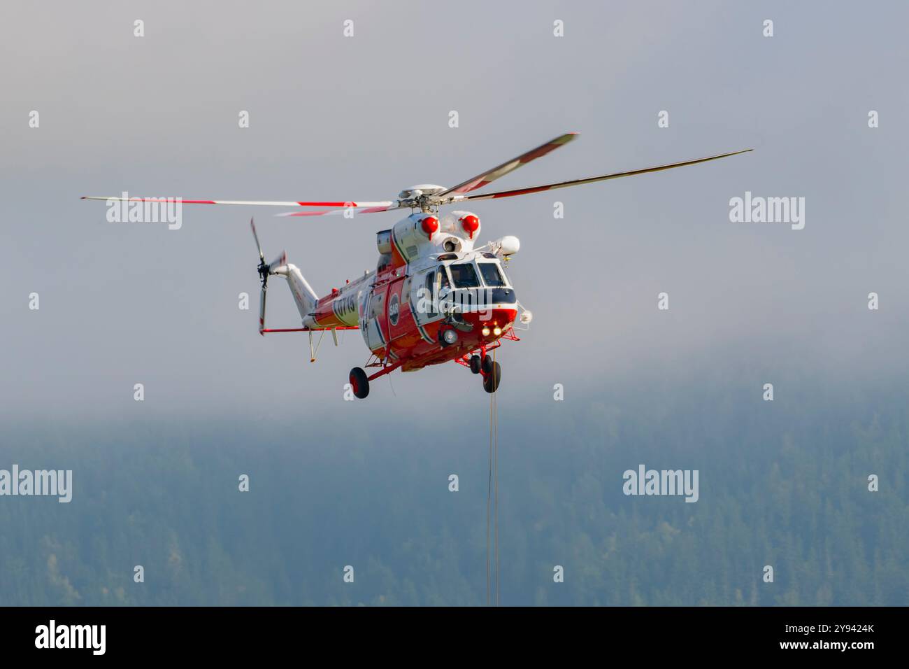 W-3A Sokol SAR Helicopter at Air Power Air Show 2024 in Zeltweg ...