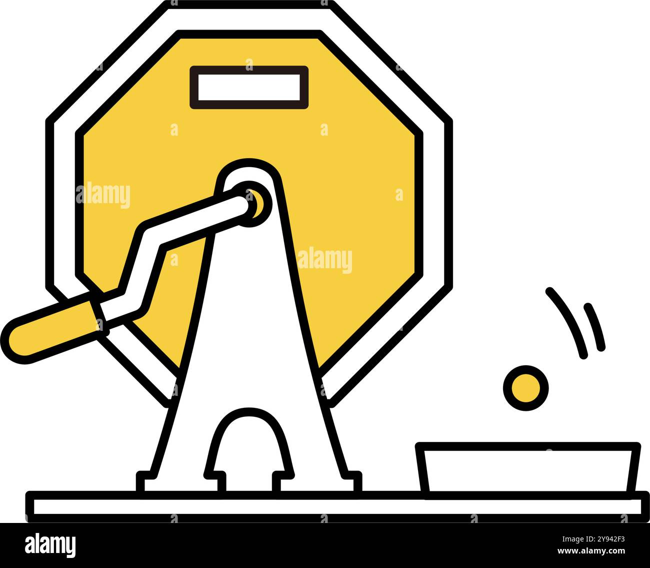 Rattle of the lottery machine, Vector Illustration Stock Vector Image & Art - Alamy