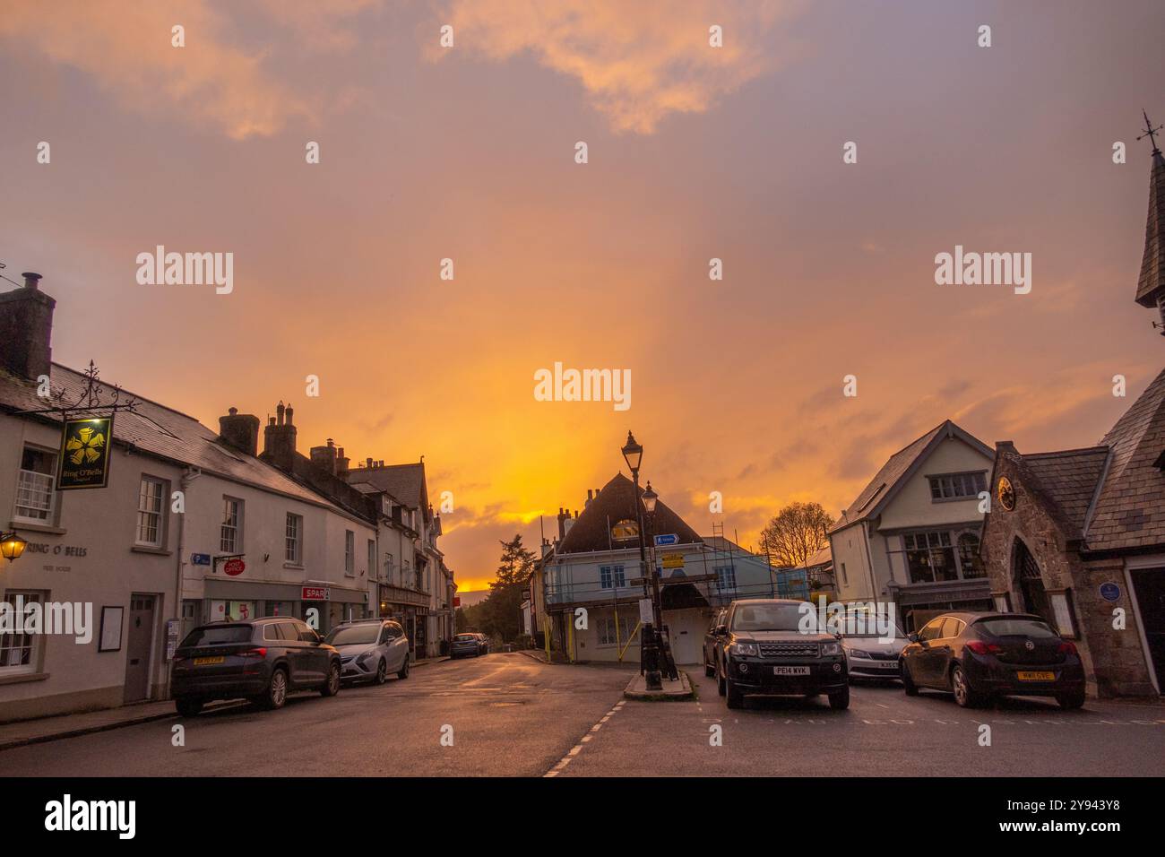 Chagford dartmoor devon england hi-res stock photography and images - Alamy