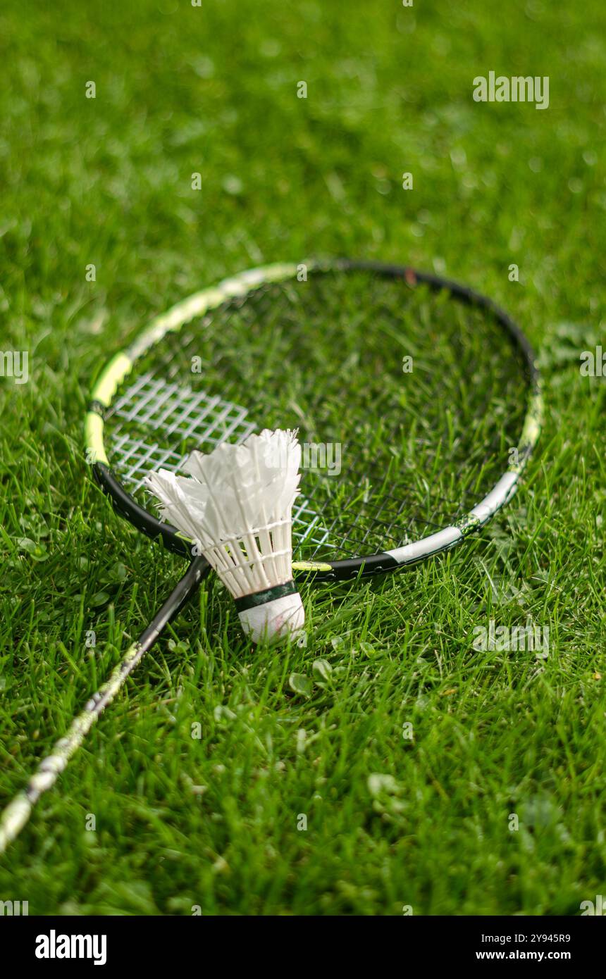 Shuttlecocks on floor hi-res stock photography and images - Alamy