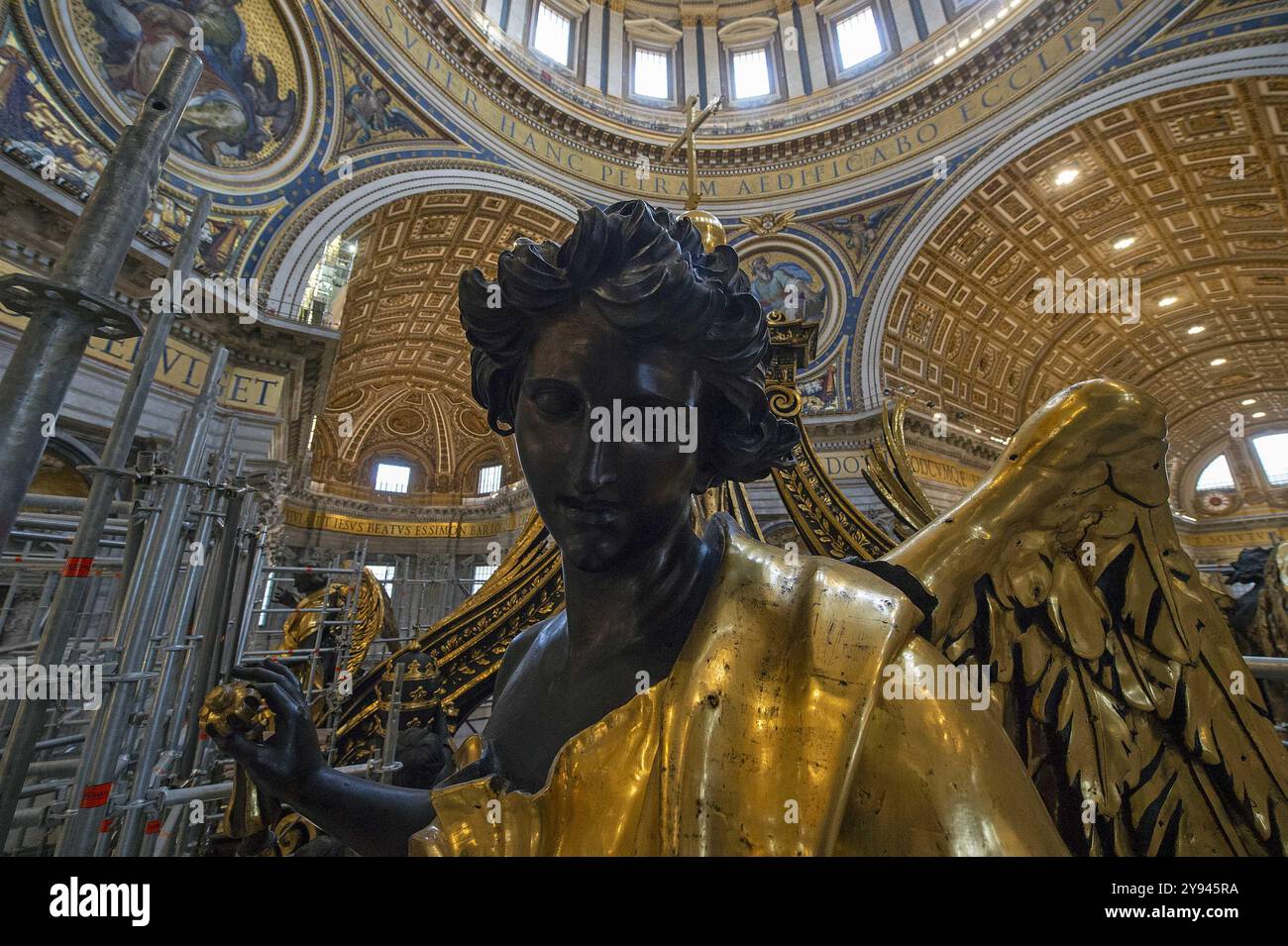 **NO LIBRI** Italy, Rome, Vatican, 2024/10/08. General view of a detail ...