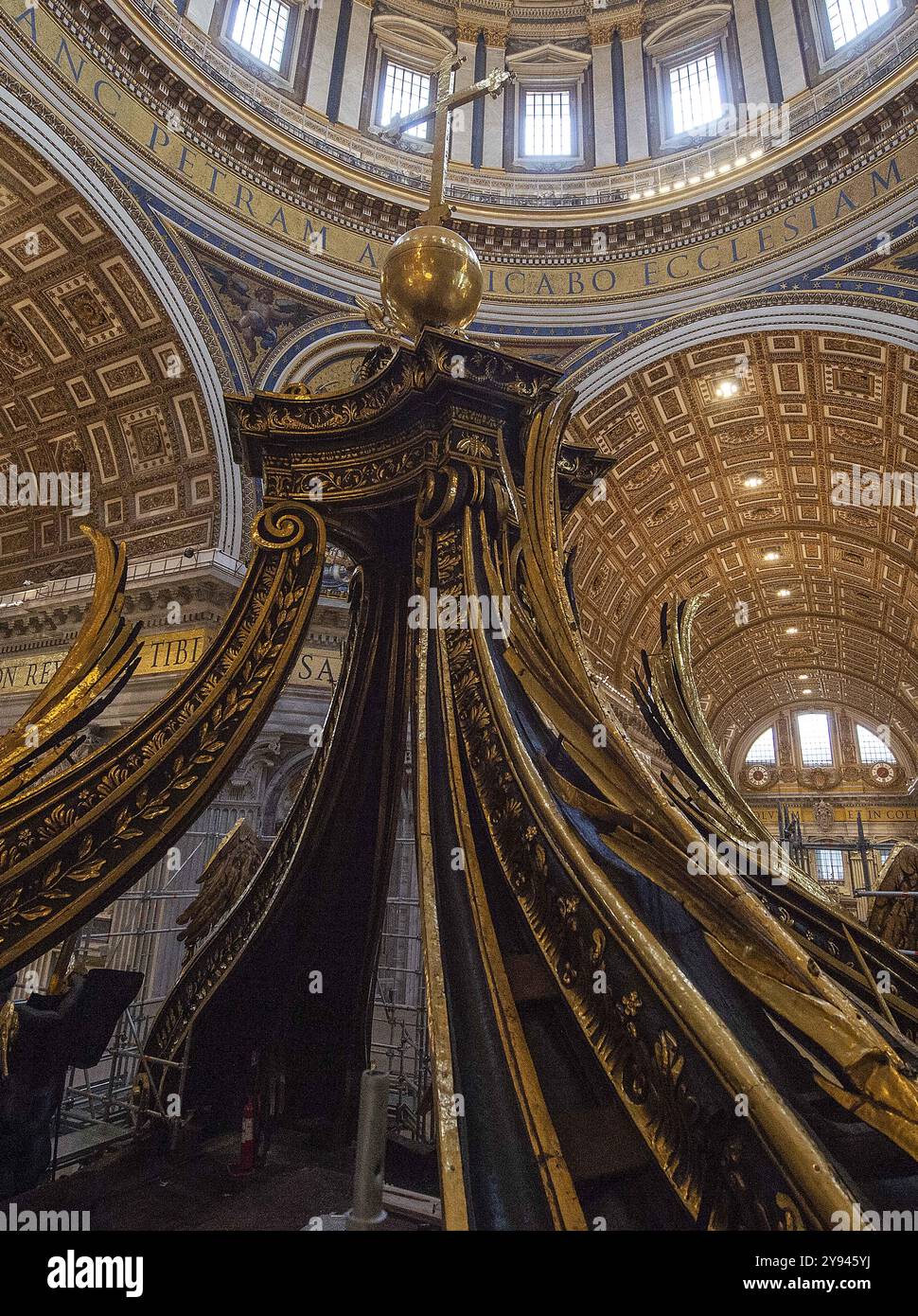 **NO LIBRI** Italy, Rome, Vatican, 2024/10/08. General view of a detail ...