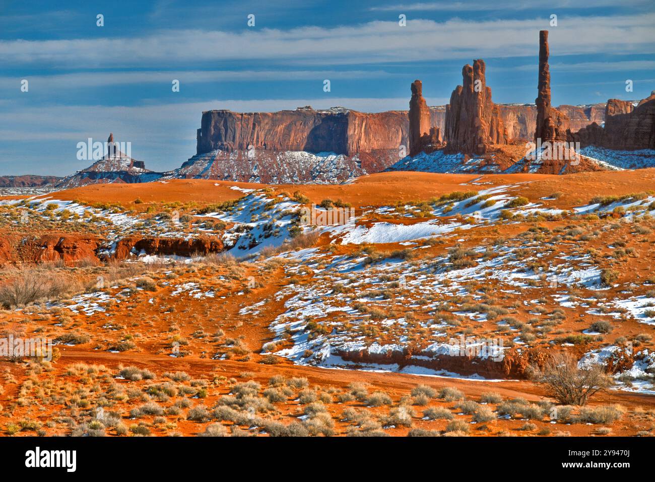 Sand springs in monument valley hi-res stock photography and images - Alamy