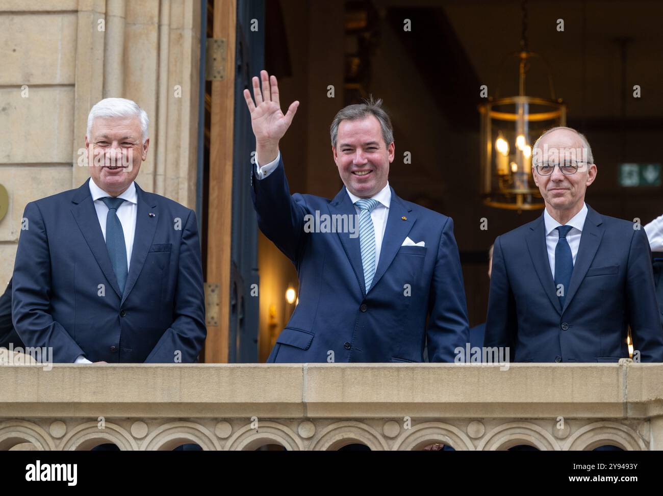 Luxemburg, Luxembourg. 08th Oct, 2024. Prince Guillaume (M), Hereditary Grand Duke of Luxembourg ...
