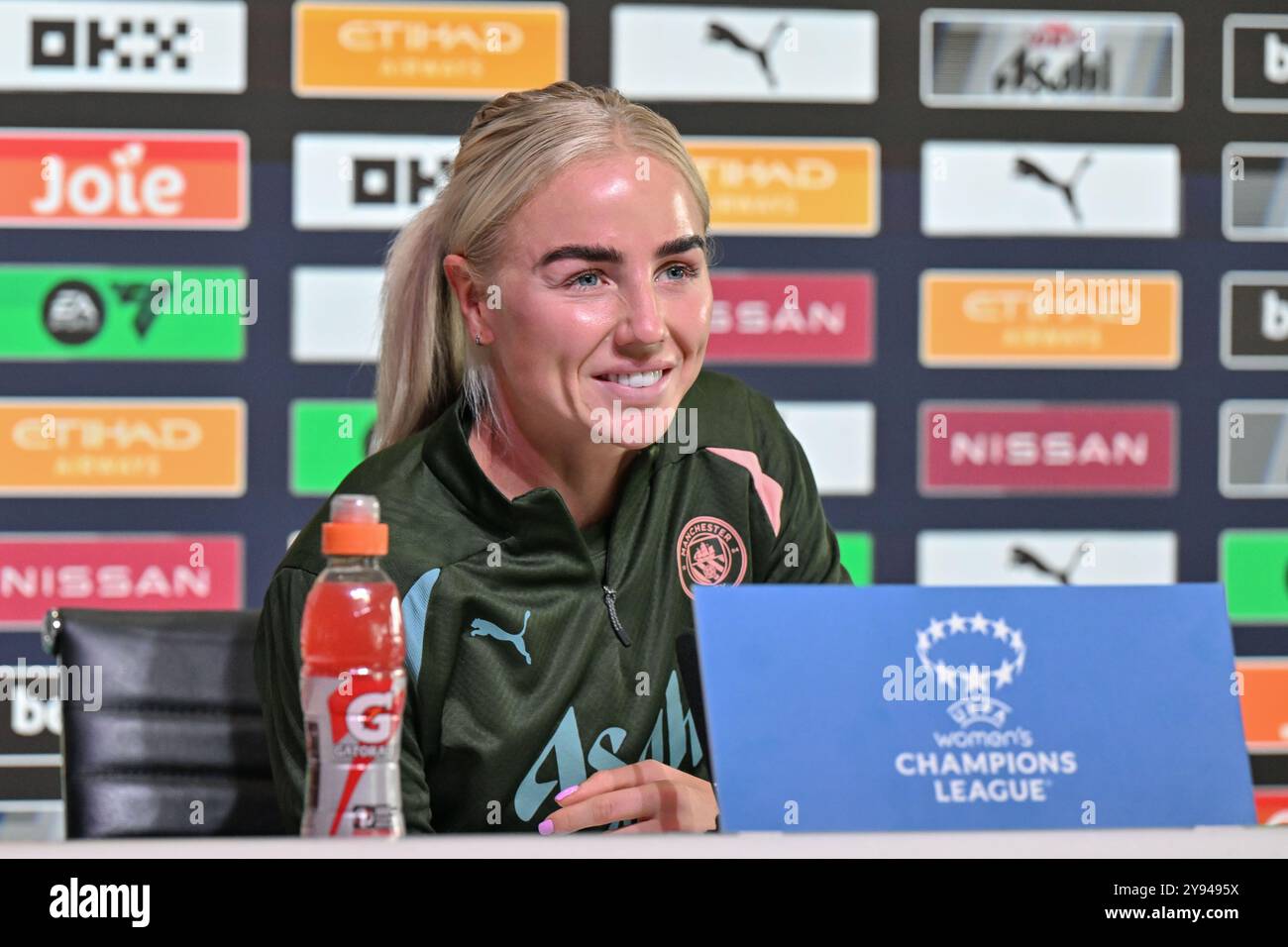 Alex Greenwood of Manchester City Women during Manchester City women's ...