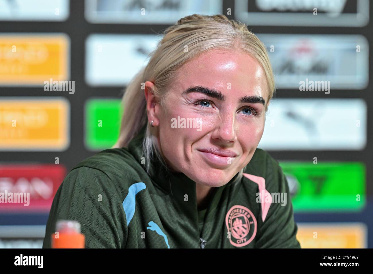 Alex Greenwood of Manchester City Women during Manchester City women's ...