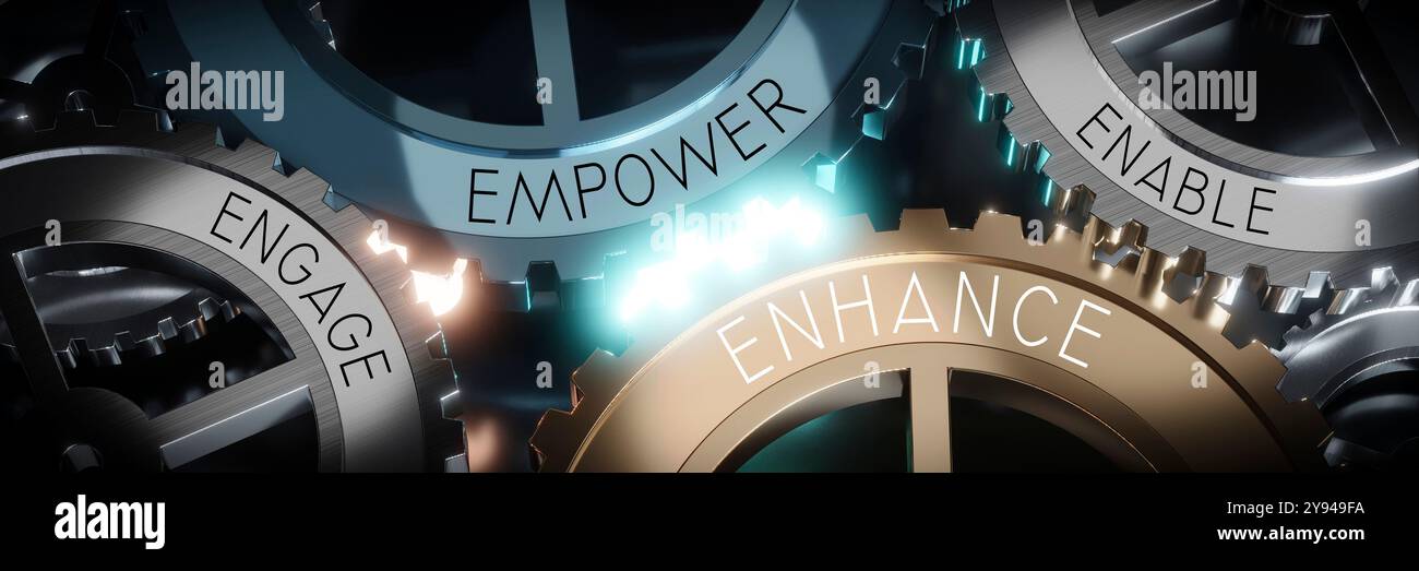 Empower enhance enable hi-res stock photography and images - Alamy