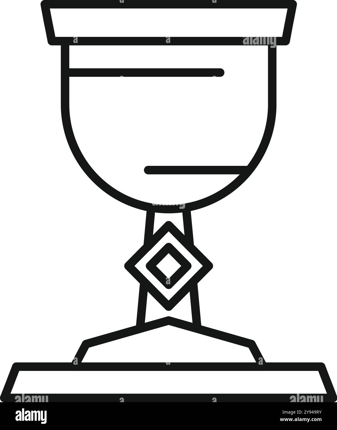 Drawing design vessel tableware Cut Out Stock Images & Pictures - Alamy