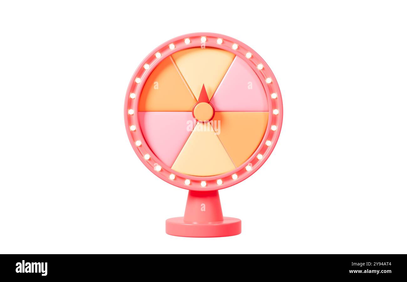 Cartoon spinning fortune wheel, fortune spinning wheel for promotion ...