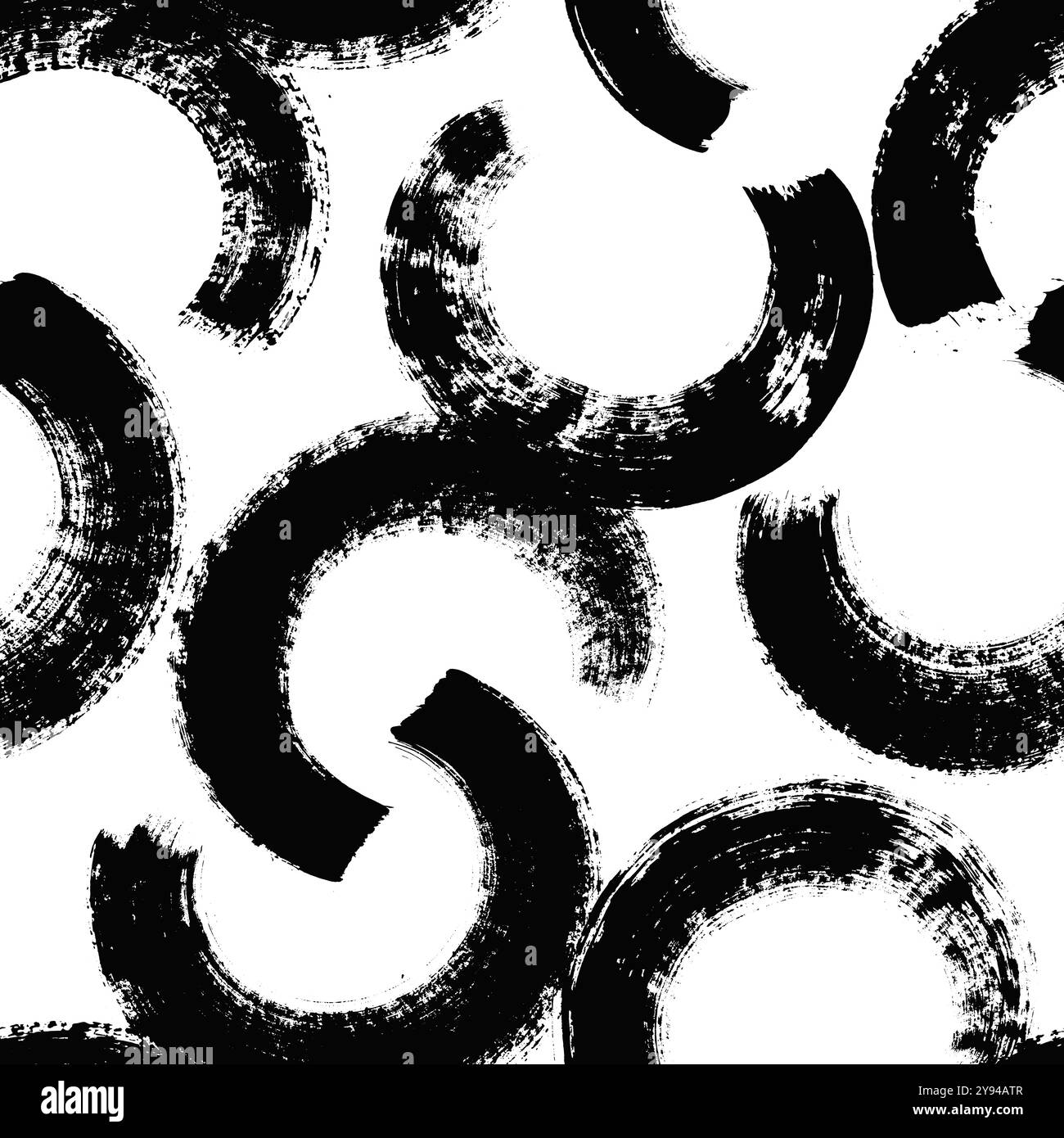 Vector geometric pattern. Brush background Stock Vector Image & Art - Alamy