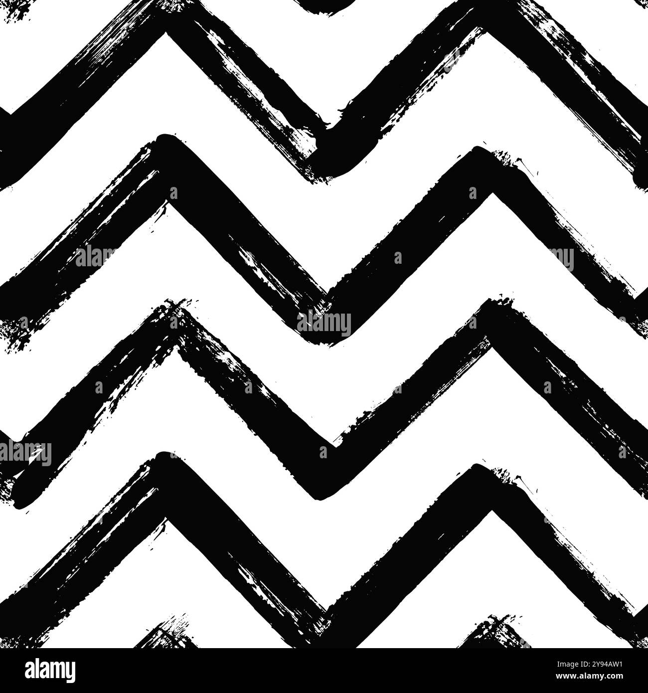 Chevron pattern black white hi-res stock photography and images - Alamy