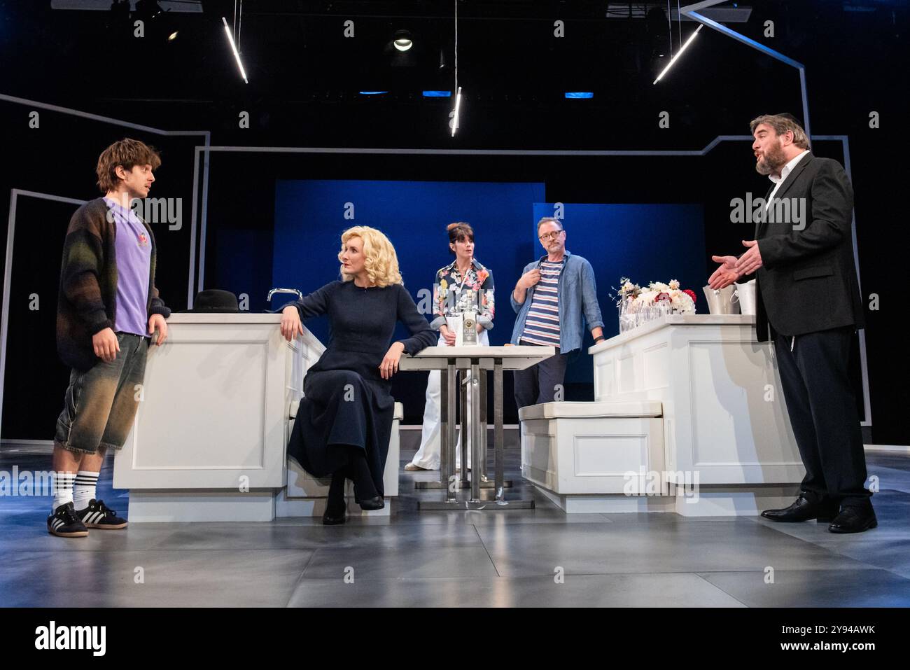 London, 8th October 2024, Cast of What We Talk About When We Talk About ...