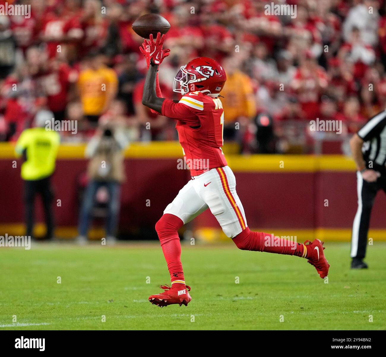 Xavier worthy kansas city chiefs 2024 hi-res stock photography and ...