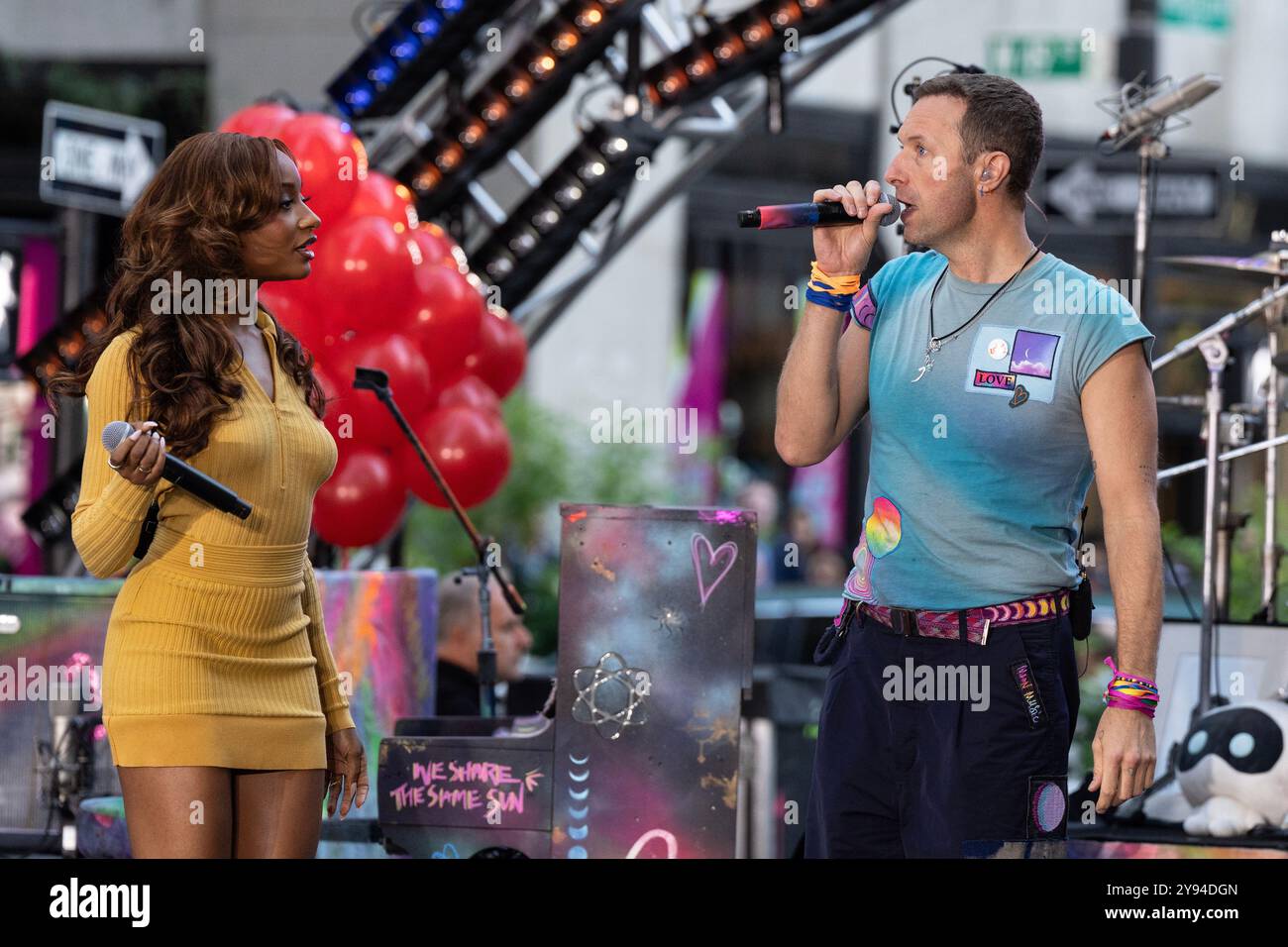 New York, NY, USA, 8 October, 2024: Ayra Starr performs as special ...