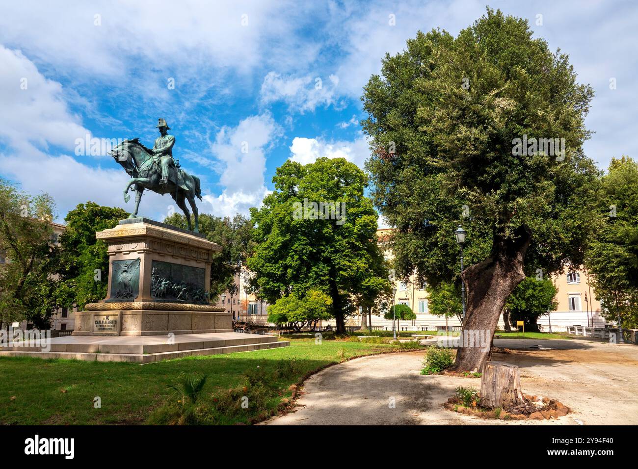 Villa Carlo Alberto al Quirinale, a historic garden in Rome, Italy ...
