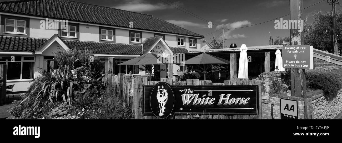 The White Horse Brancaster Staithe village, North Norfolk, England, UK ...