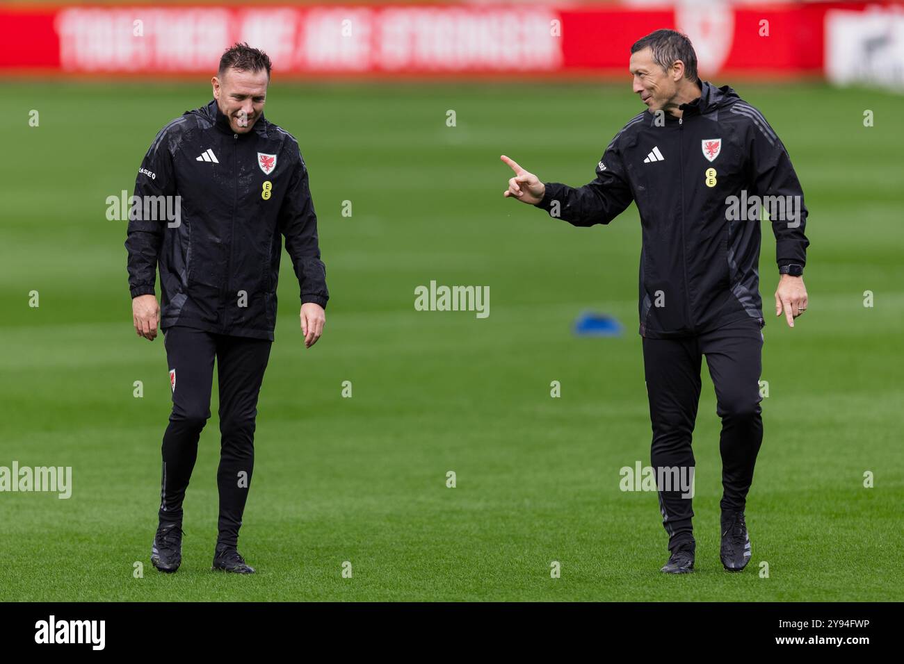 PONTYCLUN, WALES - 08 OCTOBER 2024: Wales’ National Team Manager Craig ...