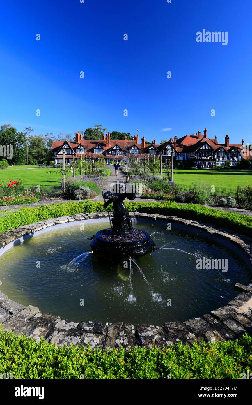 The Petwood Hotel and gardens, used by the RAF as an officers Mess ...