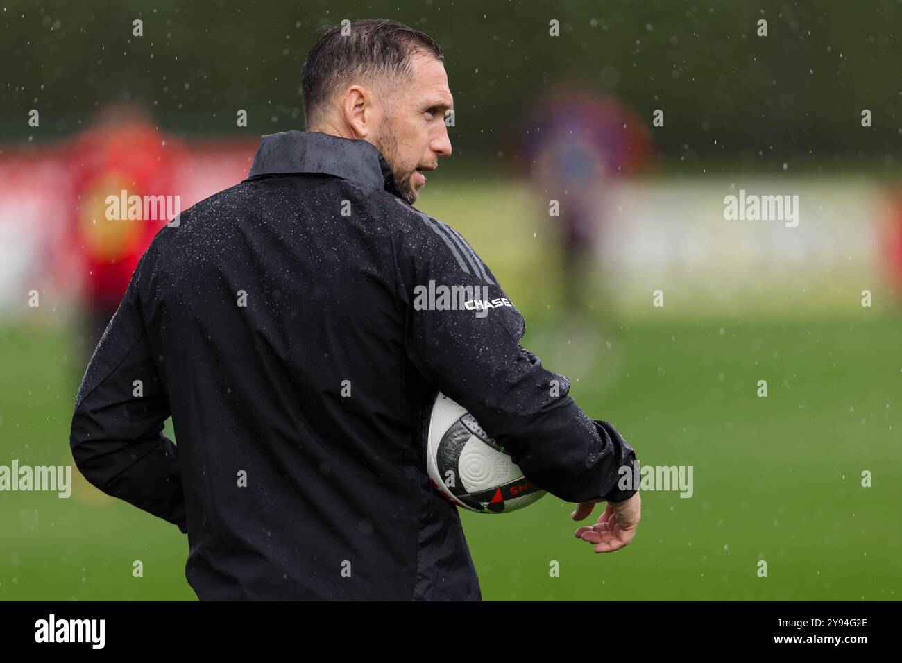 PONTYCLUN, WALES - 08 OCTOBER 2024: Wales’ Assistant Coach Andrew ...