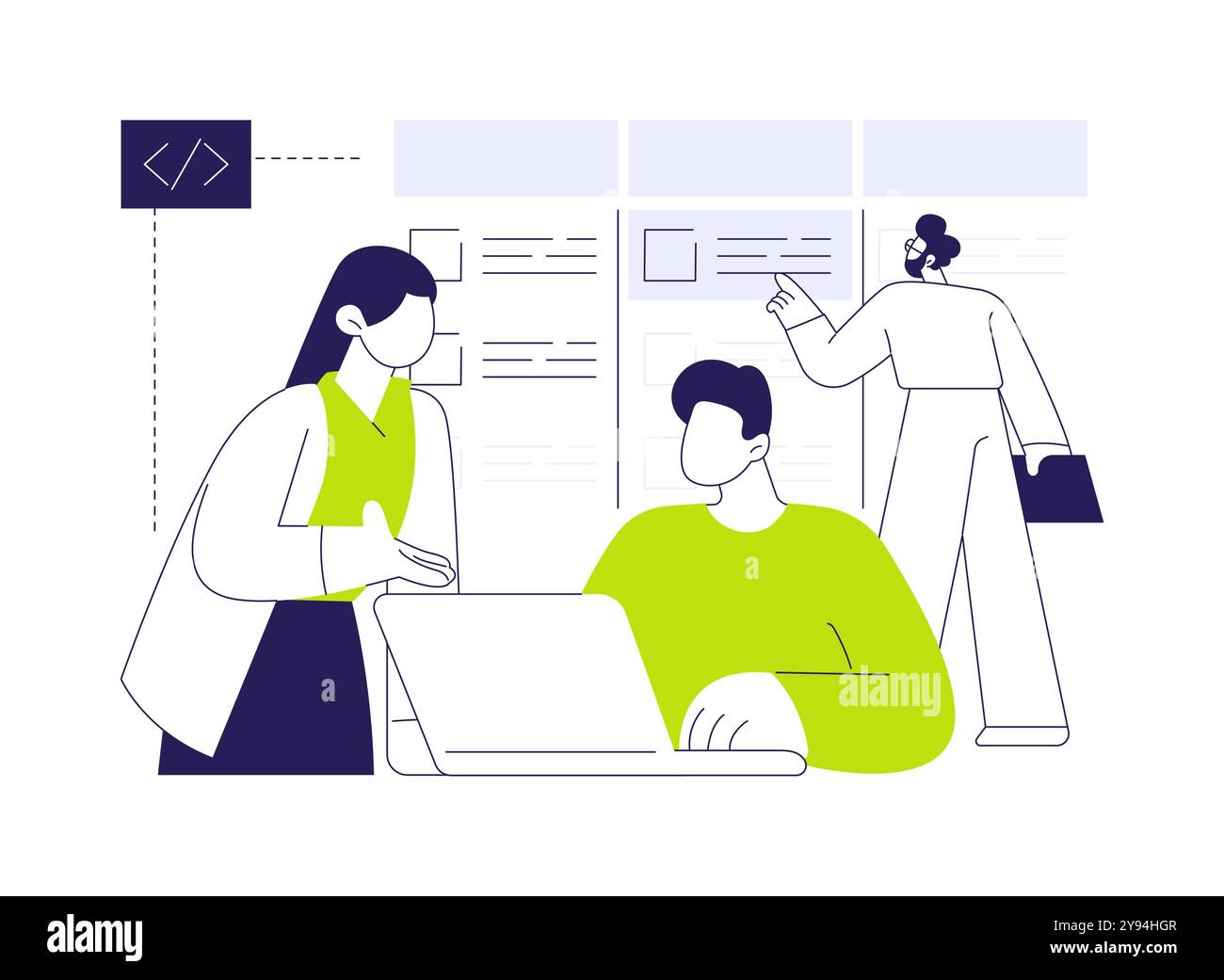 Agile project management abstract concept vector illustration Stock Vector Image & Art - Alamy