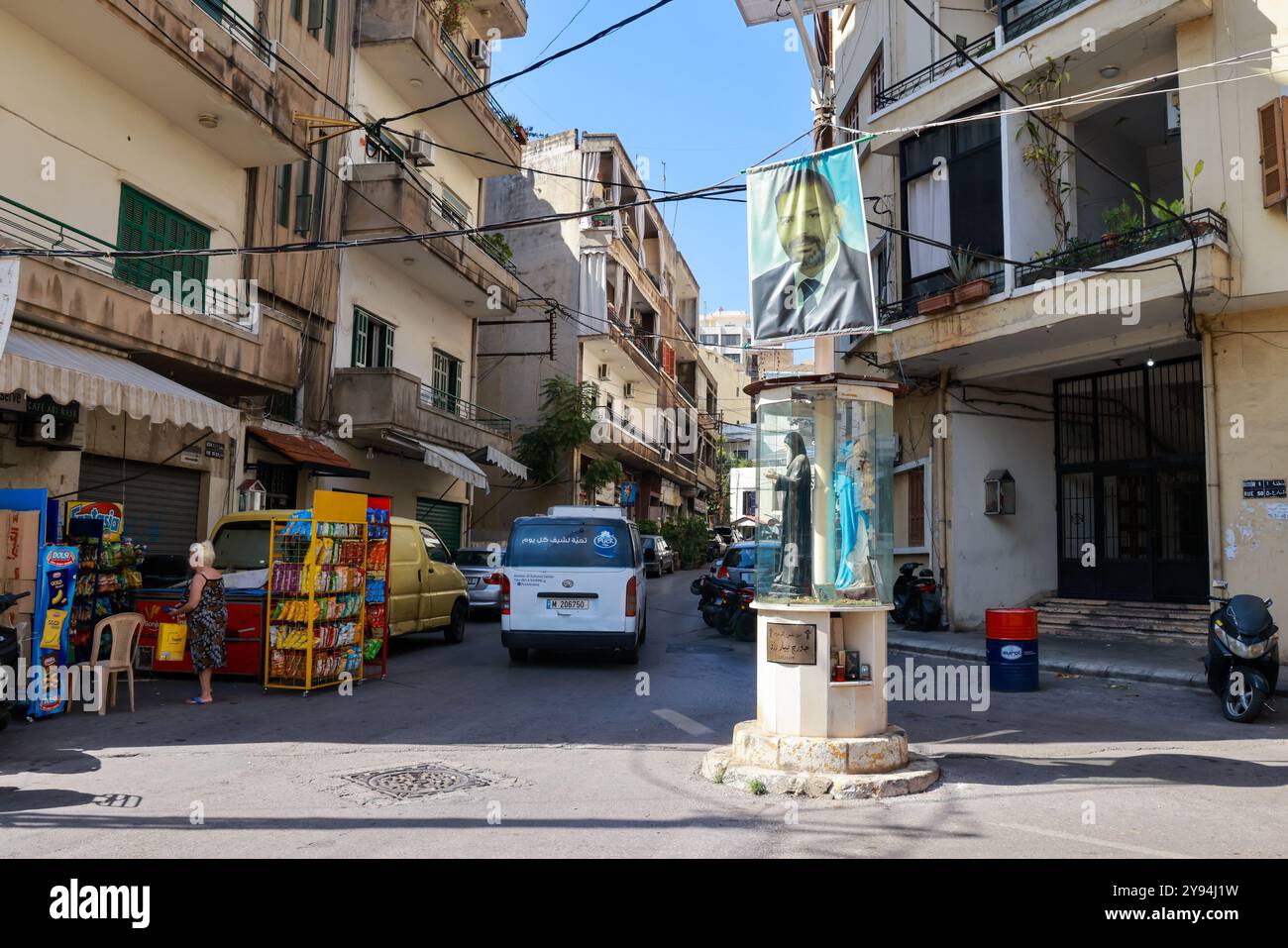 Beirut, Lebanon. 08th Oct, 2024. Sylvain Rostaing/Le Pictorium - life ...