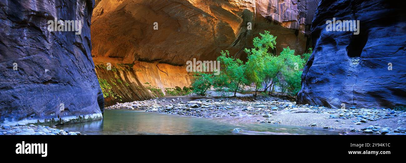 The Alcove, Narrows Canyon Stock Photo - Alamy