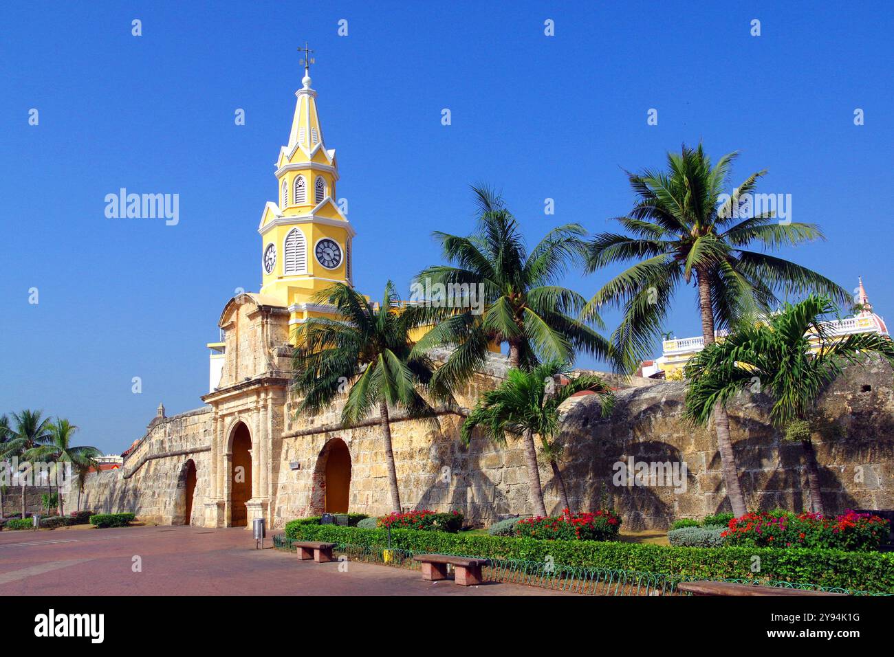 Monumento Torre del Reloj Stock Photo - Alamy