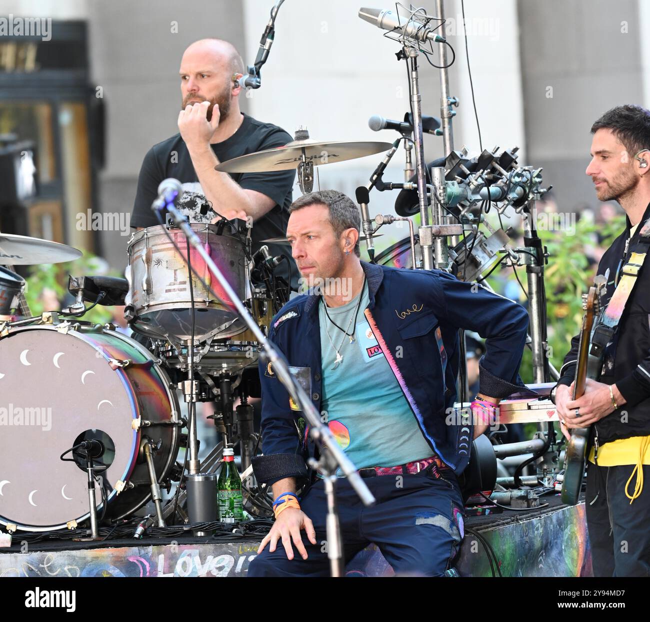 October 8, 2024, New York, New York, United States: Chris Martin of ...