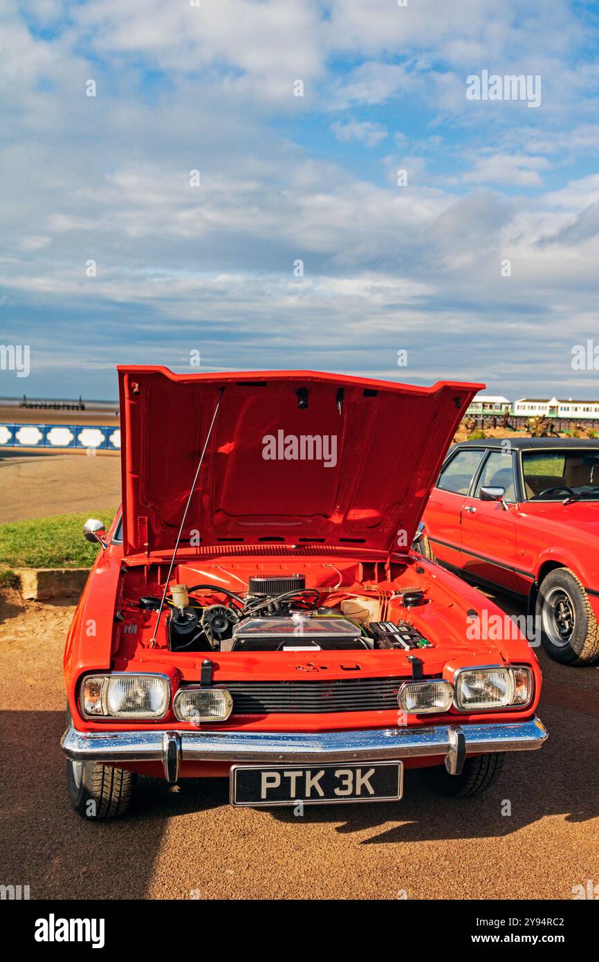 Ford Capri. Lancashire Vehicle Club Classic Car Show 2024 Stock Photo ...
