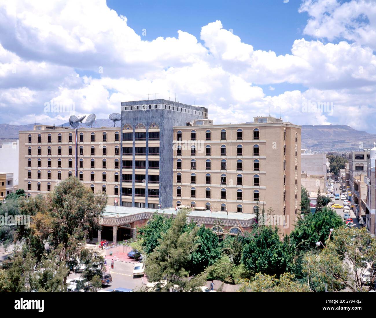 Sanaa yemen taj sheba hotel hi-res stock photography and images - Alamy