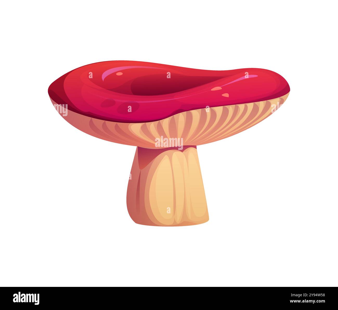 Wide capped mushroom hi-res stock photography and images - Alamy