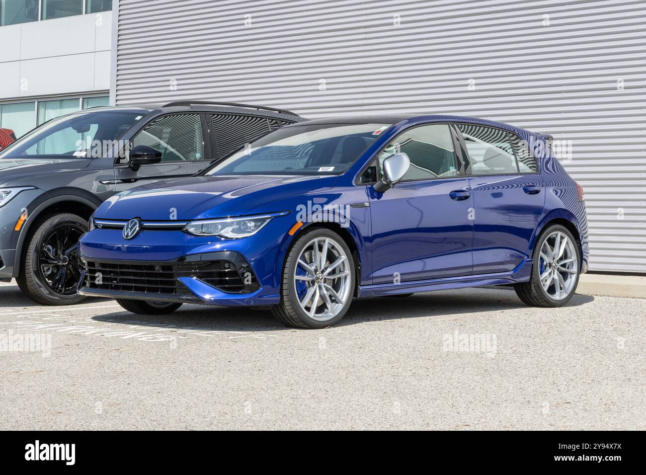 Noblesville - October 6, 2024: Volkswagen Golf R display. Volkswagen ...