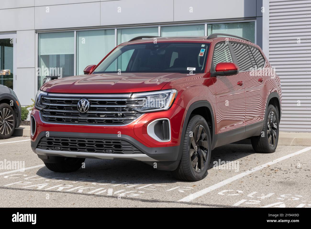 Noblesville - October 6, 2024: Volkswagen Atlas SE SUV display ...