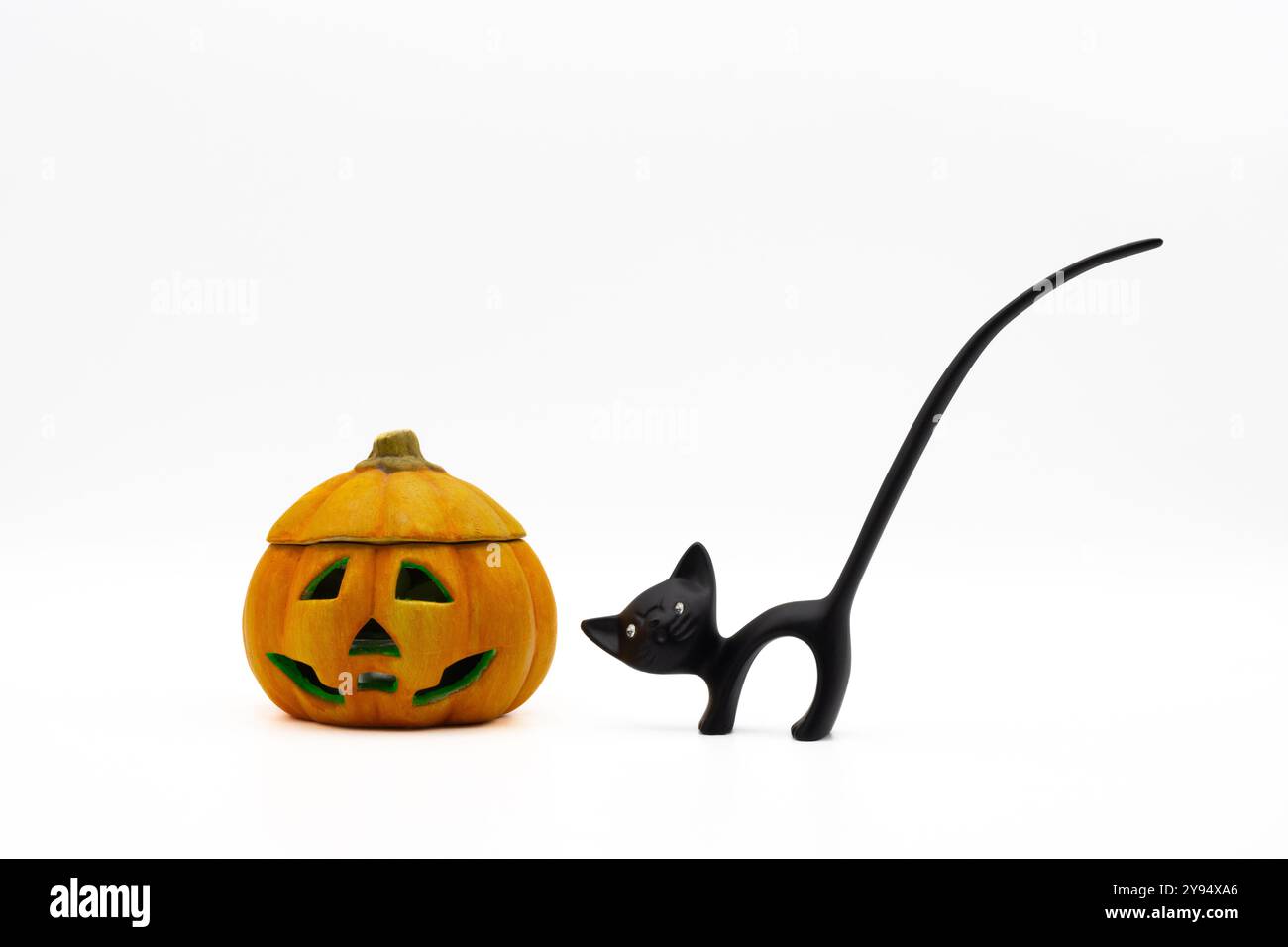 Funny pumpkin figurine Cut Out Stock Images & Pictures - Alamy