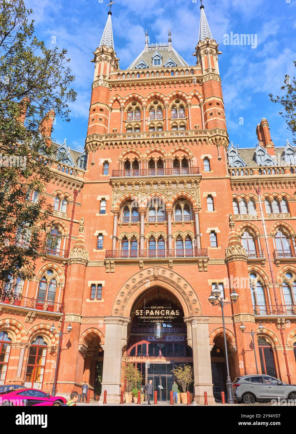 St Pancras Renaissance hotel, London, England Stock Photo - Alamy