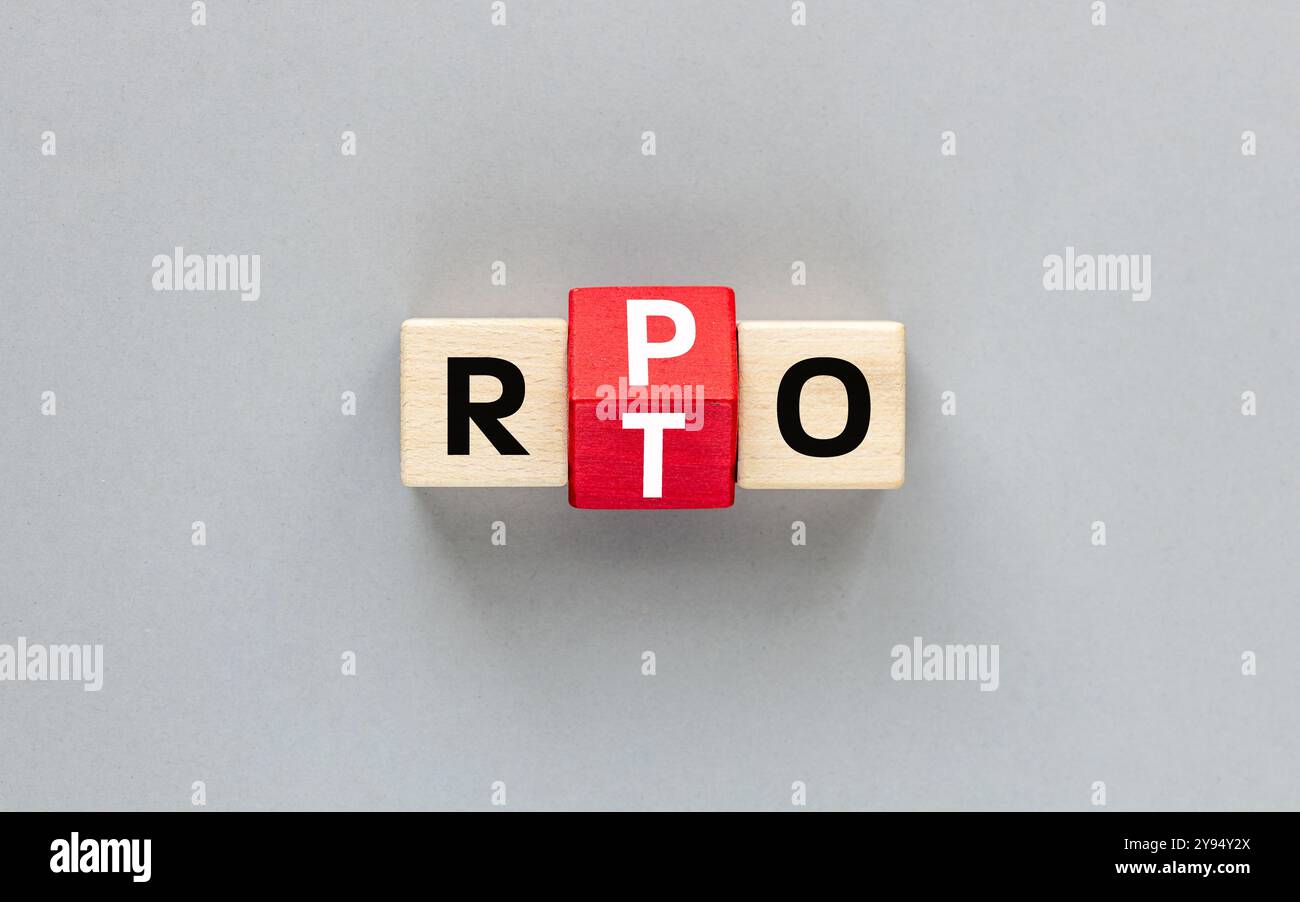 RPO vs. RTO acronym change. Disaster Recovery Plan. amount of data lost ...