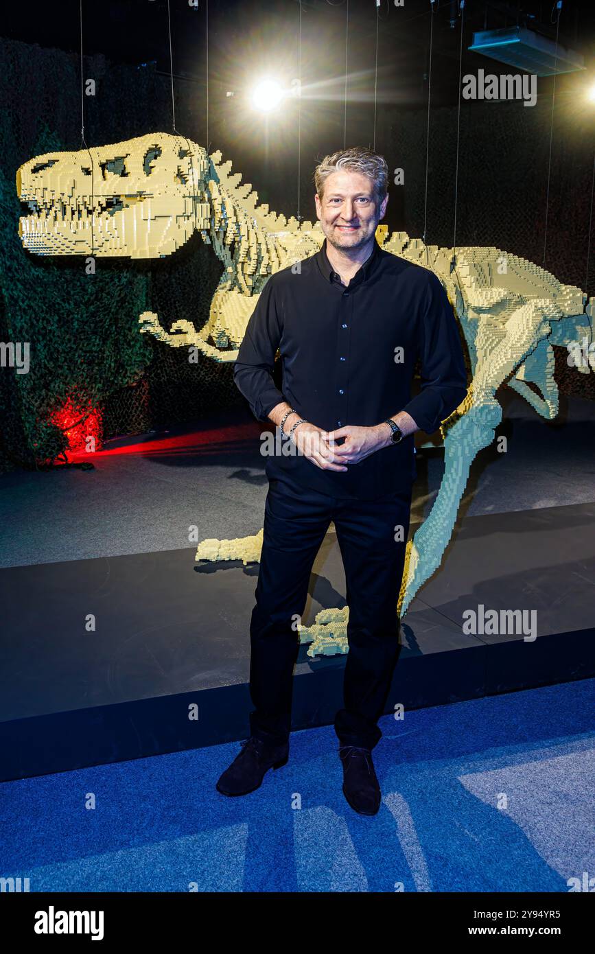 Berlin, Germany, 07.10.24, Nathan Sawaya, The Brick Artist, American ...