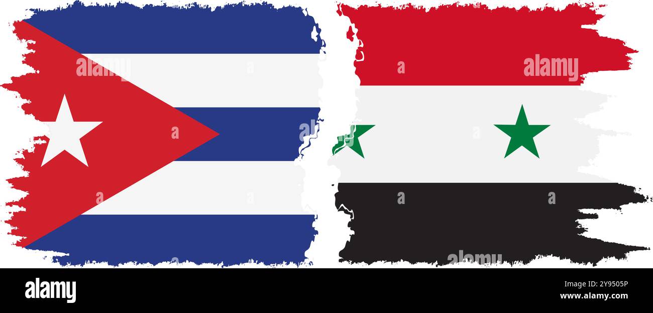 Syria cuba flag hi-res stock photography and images - Alamy